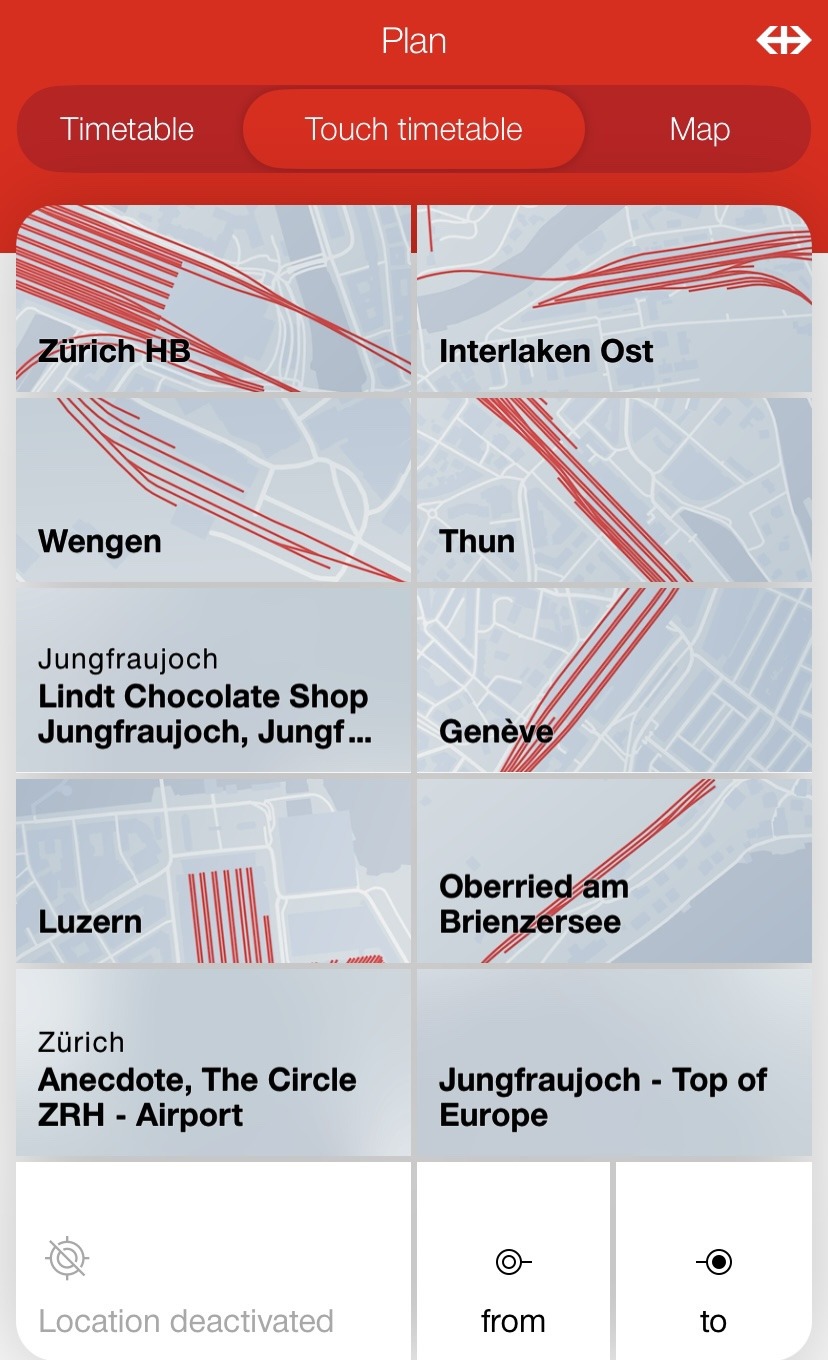 【瑞士】SBB瑞士聯邦火車 app使用教學 購票 規劃