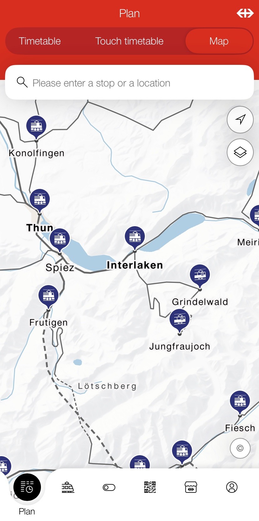 【瑞士】SBB瑞士聯邦火車 app使用教學 購票 規劃